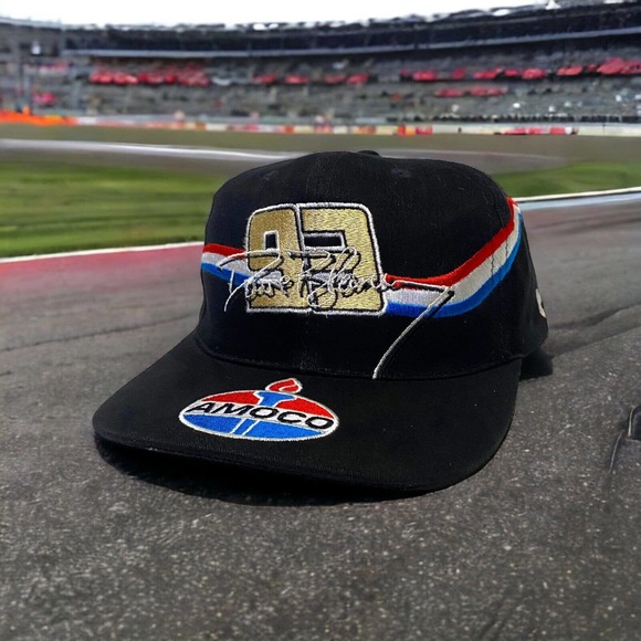 Nascar | Accessories | Dave Blaney 93 Inaugural Season 998 Amoco Nascar Racing Strapback Hat Cap ...